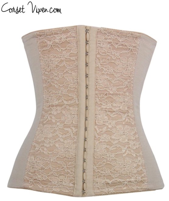 Steel Boned Waist Training Corset